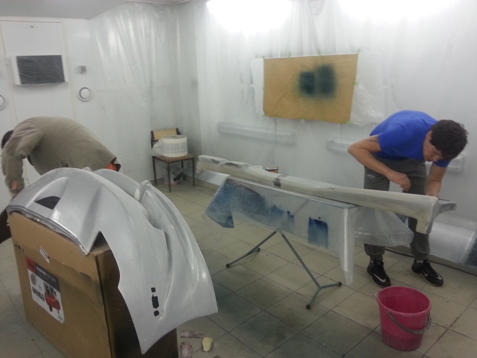 Примерка порогов перед покраской — DRIVE2