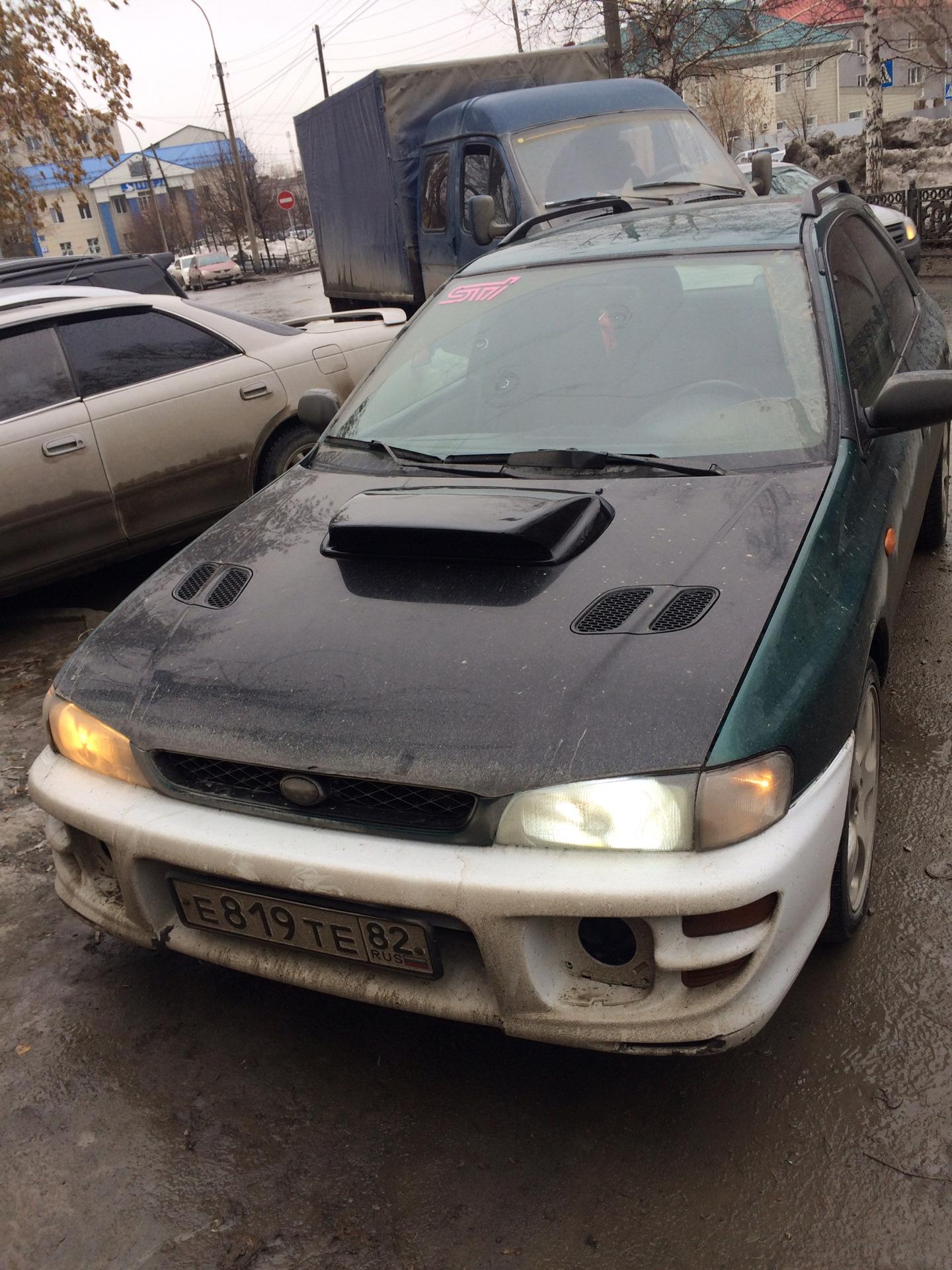 Ноздря) — Subaru Impreza (GC/GF), 2 л, 1997 года | стайлинг | DRIVE2