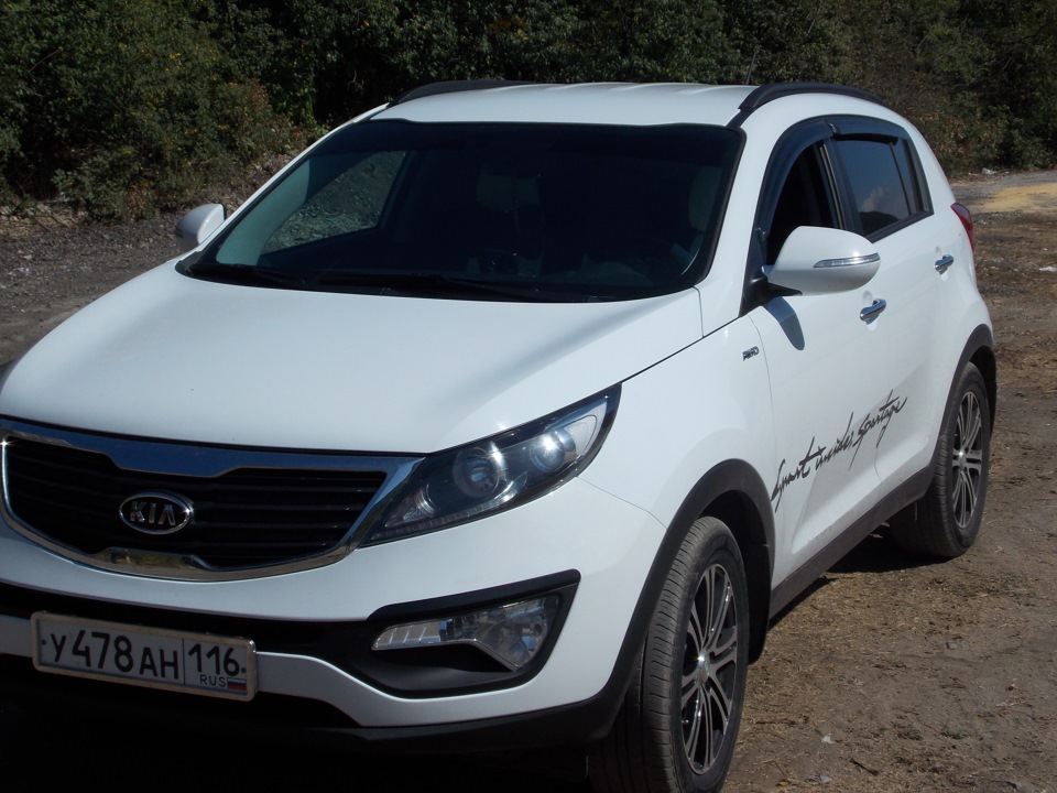 Время перемен и литераутра. — KIA Sportage (3G), 2 л, 2012 года ...