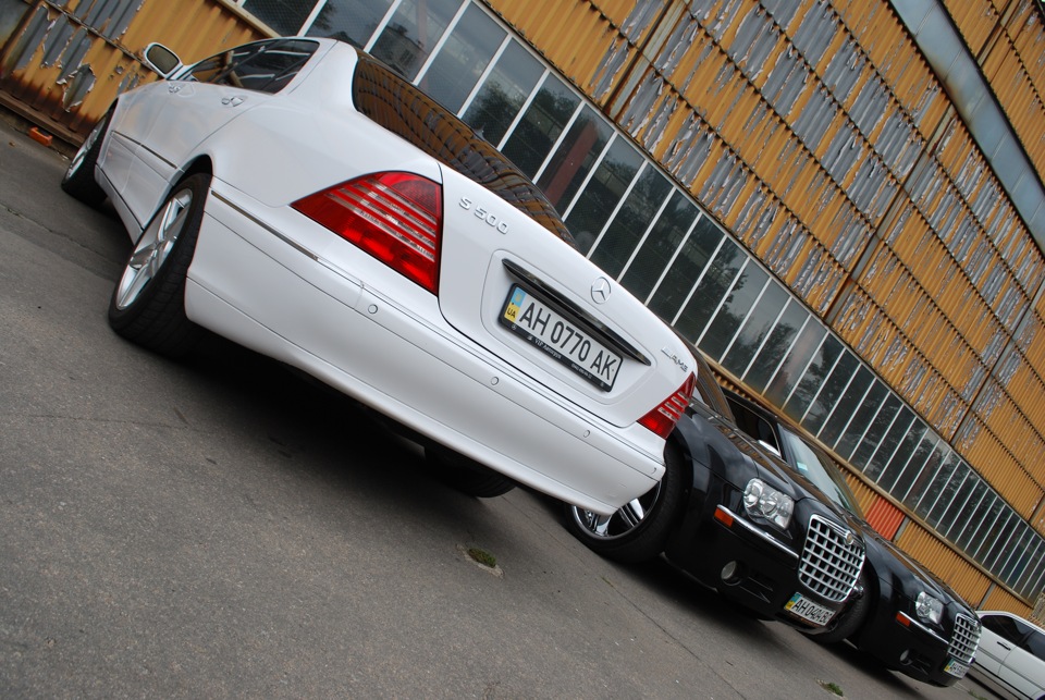 Готов. Белый! — Mercedes-Benz S-Class (W220), 5 л, 2000 года | стайлинг ...