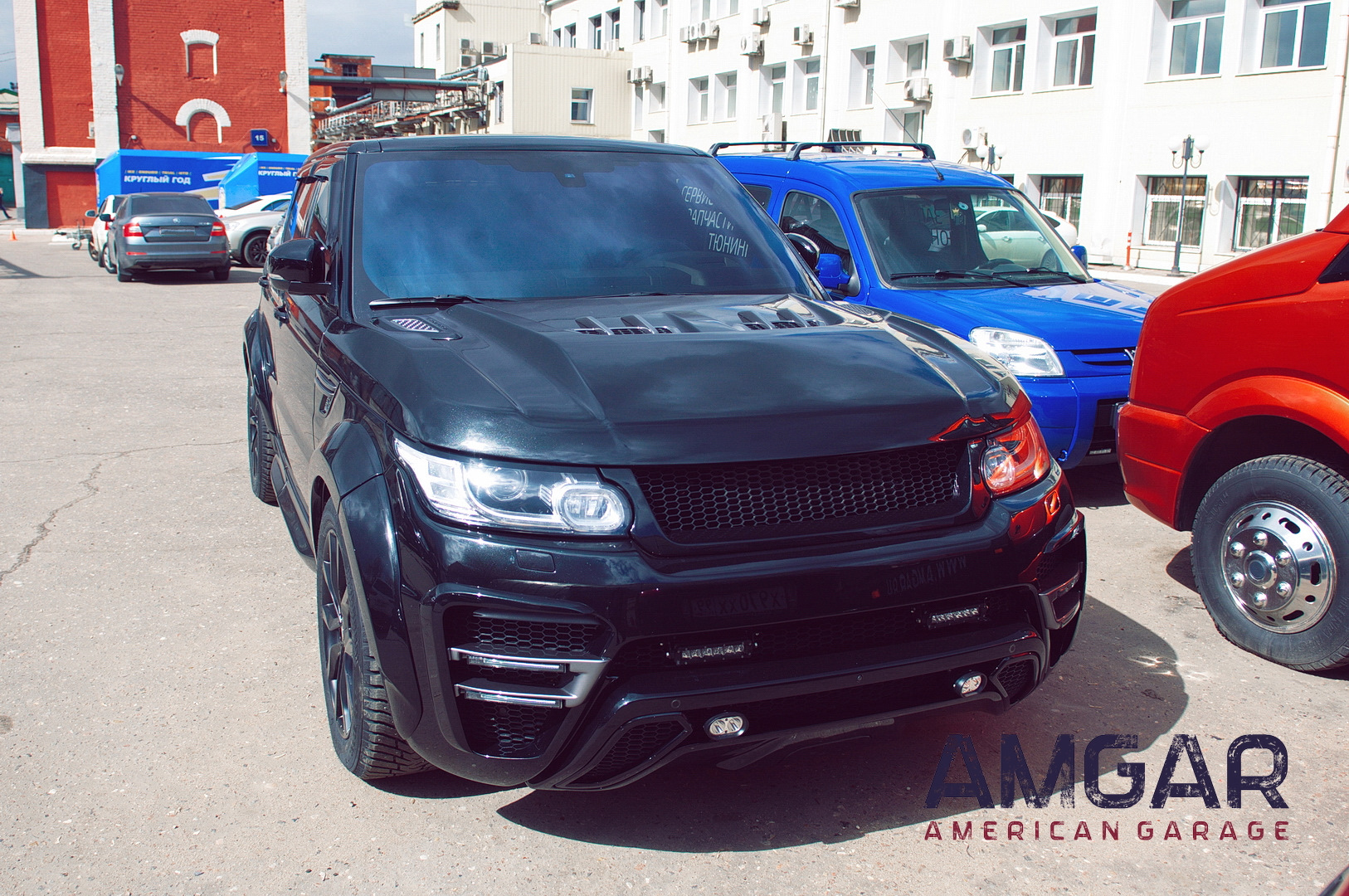 Защита кузова Range Rover Sport полиуретаном SunTek PPF — AMGAR на DRIVE2