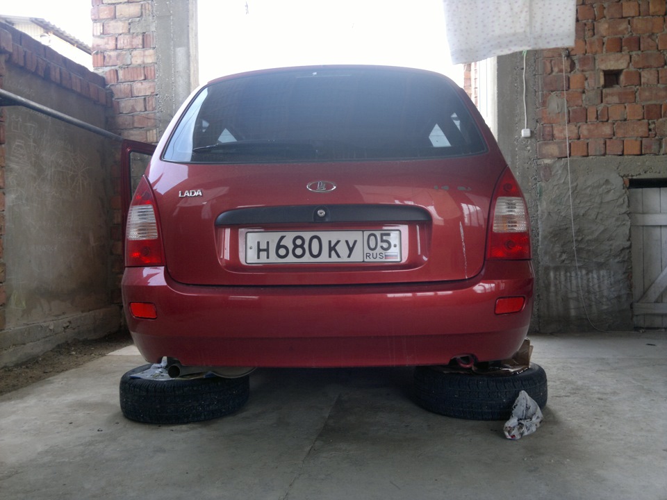 Задние арки — Lada Калина Универсал (1G), 1,6 л, 2010 года | другое ...