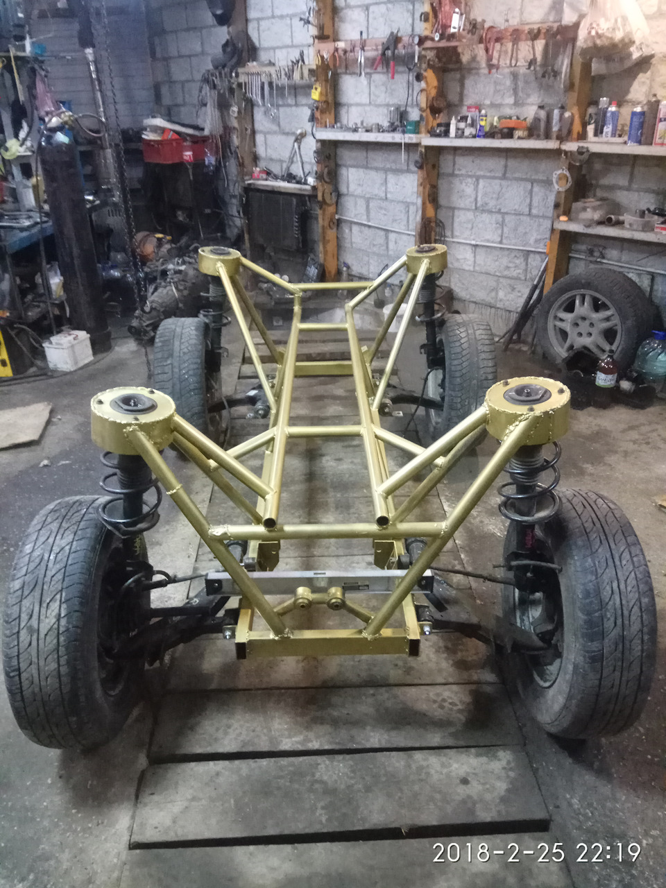 ATV SUBARU frame color gold metallic — DRIVE2
