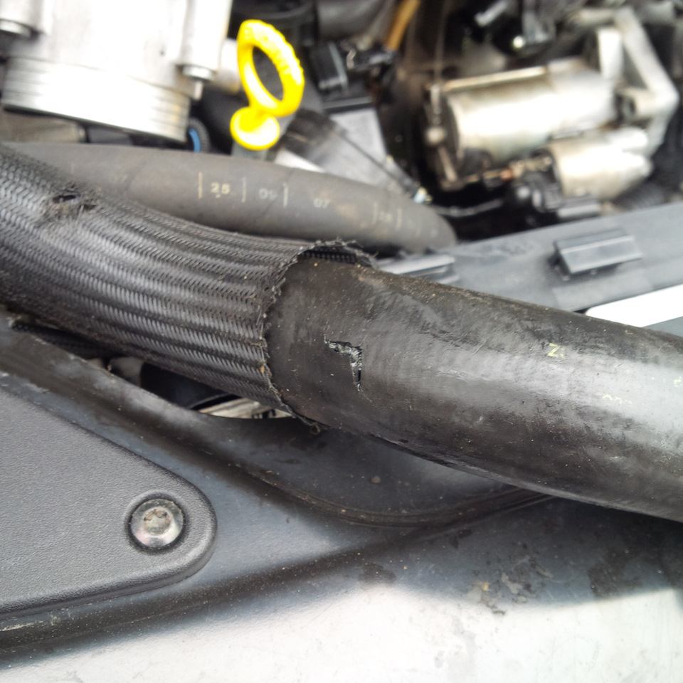 UPD: Шланг охлаждения — Volvo S80 (2G), 2,5 л, 2007 года | поломка | DRIVE2