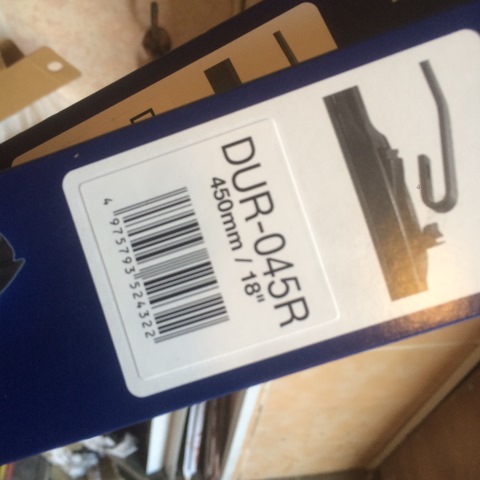 DUR045R Щетка стеклоочистителя гибридная (450 мм) RHD DUR-045R DENSO ...