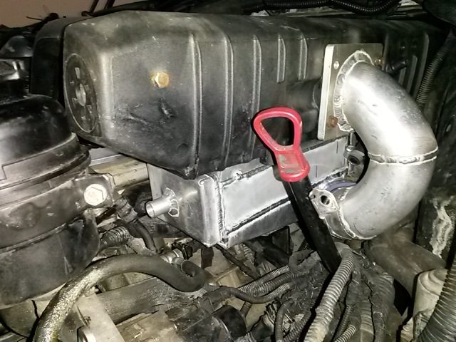 a2w intercooler — BMW 3 series (E46), 3 л, 2003 года | тюнинг | DRIVE2