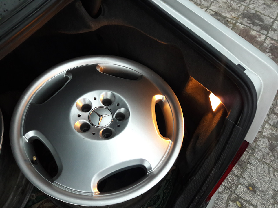 Новые диски Ronal r18 — Mercedes-Benz S-Class (W140), 4,2 л, 1997 года ...