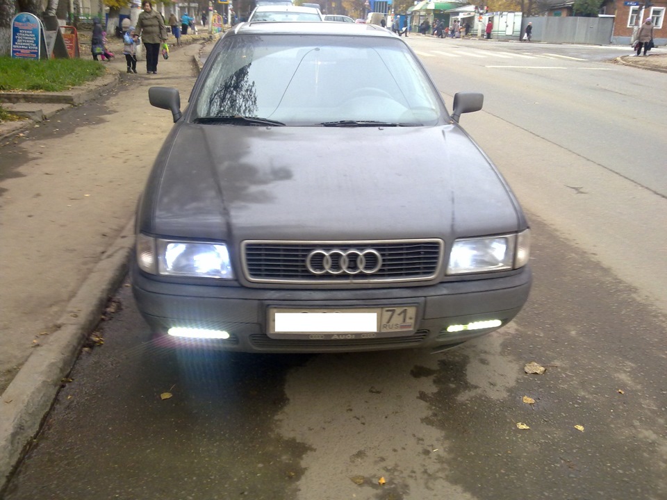Какой она была — Audi 80 B4 2 л 1992 года фотография Drive2
