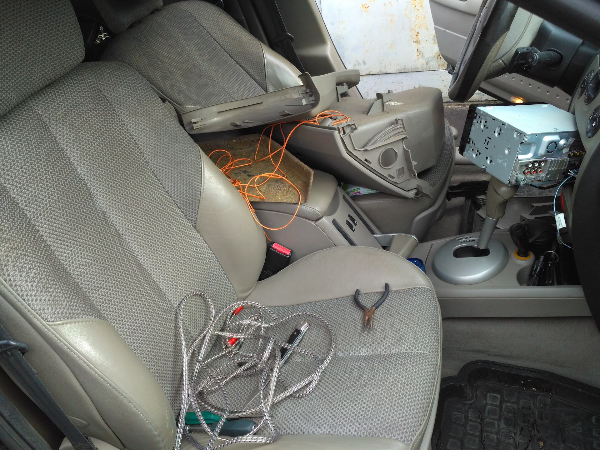 Немного автозвука в Меган 2 — Renault Megane II, 1,6 л, 2005 года ...