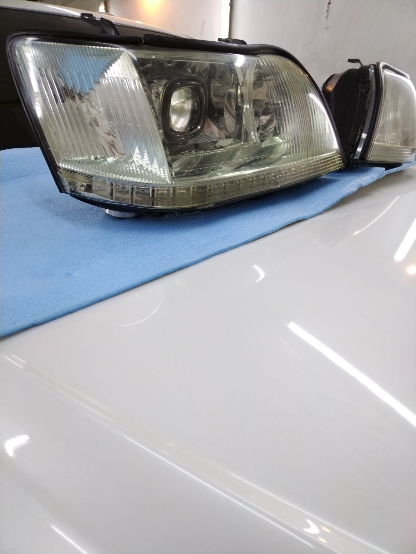 Би Линзы MTF — Toyota Crown Majesta (S170), 4 л., 2004 года | тюнинг ...