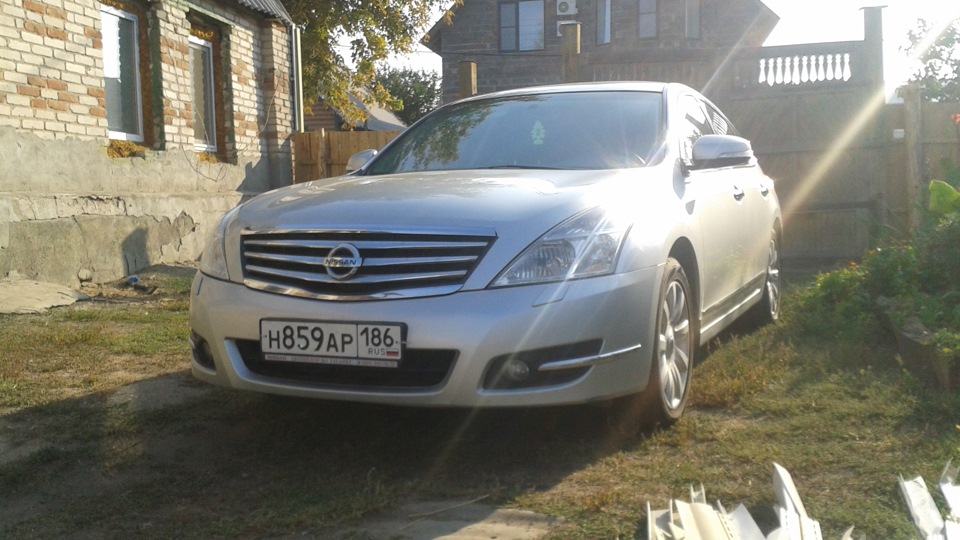 Решетка радиатора. — Nissan Teana (J32), 2,5 л, 2008 года | тюнинг | DRIVE2