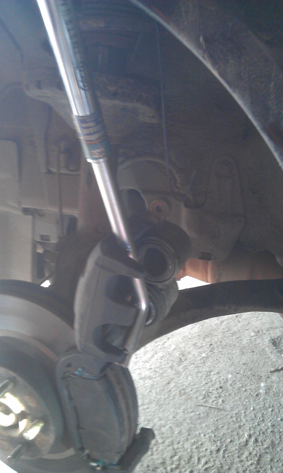 ADVICS они же Sumitomo Колодки, тормоза, и как прошла замена… — Subaru Outback (BP), 3 л, 2006 ...