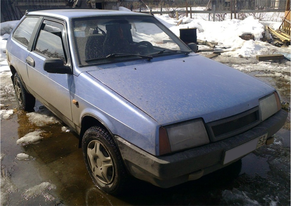 Погибла ласточка =( — Lada 2108, 1,3 л, 1986 года | встреча | DRIVE2