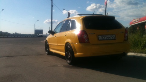 Mazda Protege (FH4H) 2.0 бензиновый 2002 | MP5 Yellow 2.0 MT на DRIVE2