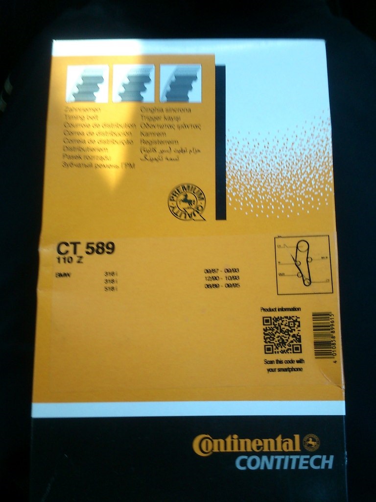 Внеплановая замена грм. — BMW 3 series (E36), 1,8 л, 1991 года | визит ...