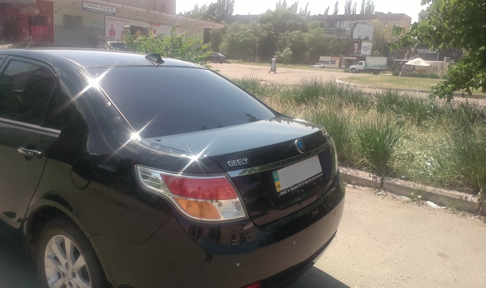 Тонировка — Geely GC7, 1,5 л, 2015 года | стайлинг | DRIVE2