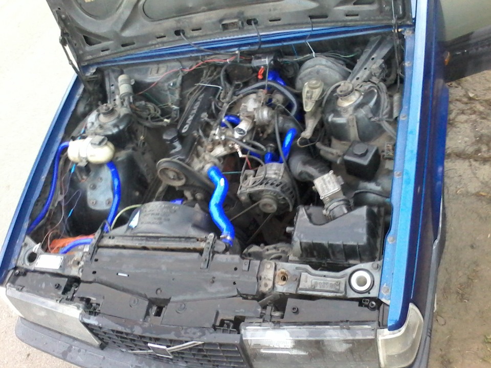 Piping in Volvo740 b230f — Volvo 740, 2,3 л, 1989 года | тюнинг | DRIVE2