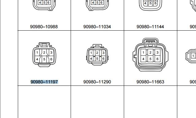 9098010988 Разъем TOYOTA LEXUS | Запчасти на DRIVE2