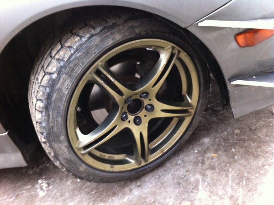 Колеса ч.2. Диски SSR Integral GT1 — Toyota Celica (230), 1,8 л, 2001 ...