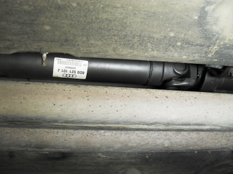 8D0521101J Карданный вал VAG | Запчасти на DRIVE2