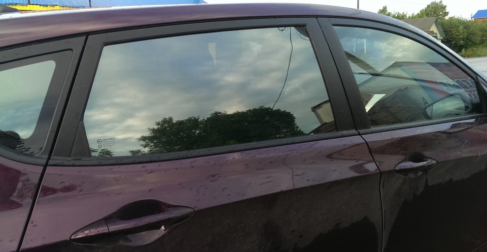 Тонировка SunTek Infinity 10 — Hyundai Solaris Hatchback, 1,6 л, 2013 ...