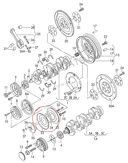 Помогите найти — Audi 80 B4 2 л 1992 года запчасти Drive2