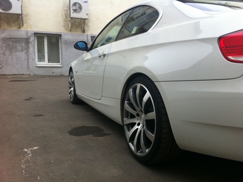 Tomason TN4 R19 — BMW 3 series Coupe (E92), 4 л, 2008 года | тюнинг ...