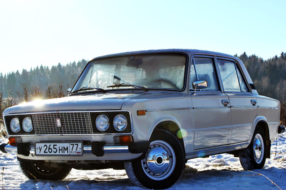 Зимние фотки на свежевыпавшем снегу — Lada 2106, 1,5 л, 1990 года ...