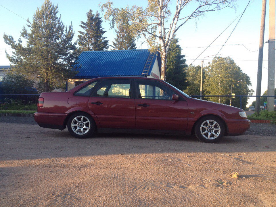 VLL BLVCK — Volkswagen Passat B4, 2 л, 1995 года | колёсные диски | DRIVE2