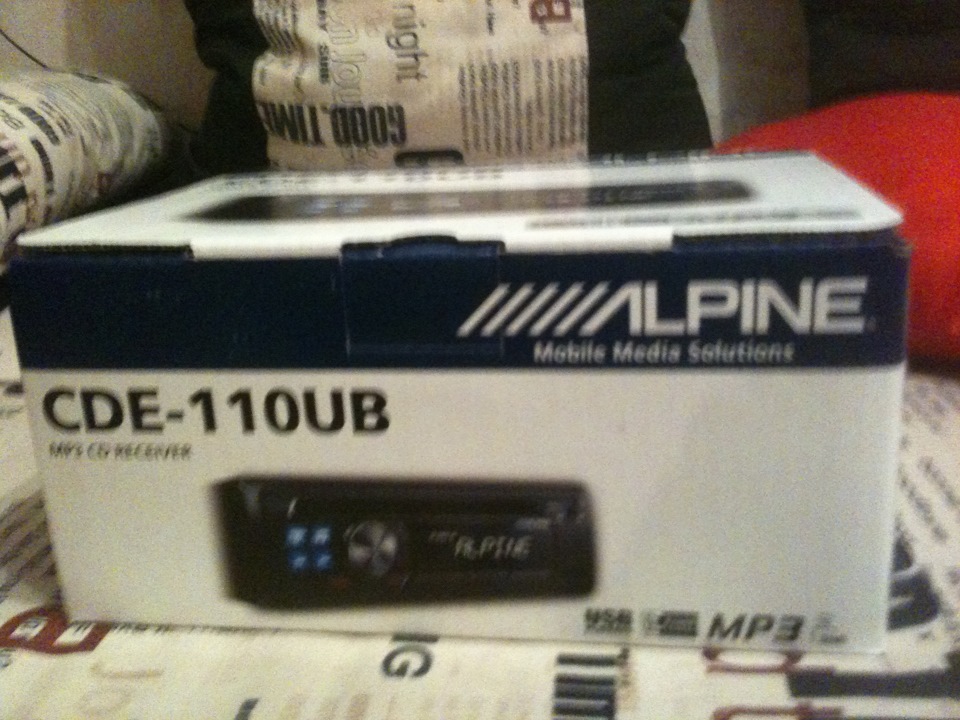 ALPINE 110-UB — Renault Sandero 1G, 1,6 л, 2010 года | автозвук | DRIVE2