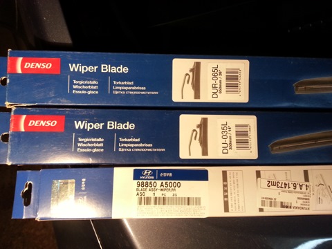 98850A5000 ЩЕТКА СТЕКЛООЧИСТИТЕЛЯ ДЛЯ ЛЕГКОВЫХ АВТОМОБИЛЕЙ ТОРГОВОЙ ...