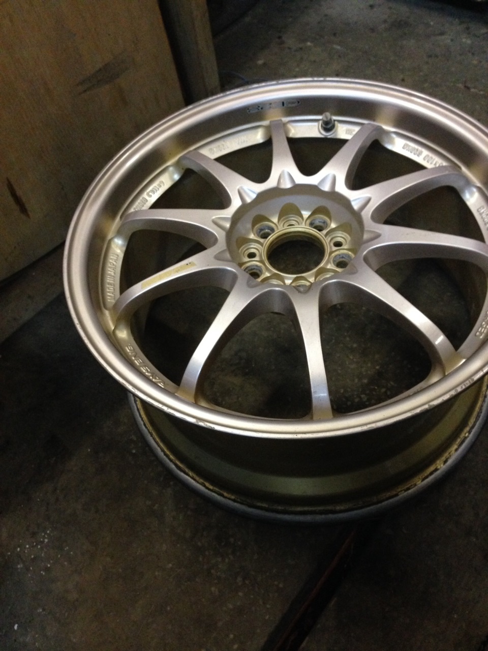 Rays ce28 — Subaru Impreza WRX (GC/GL), 2 л, 1998 года | колёсные диски ...