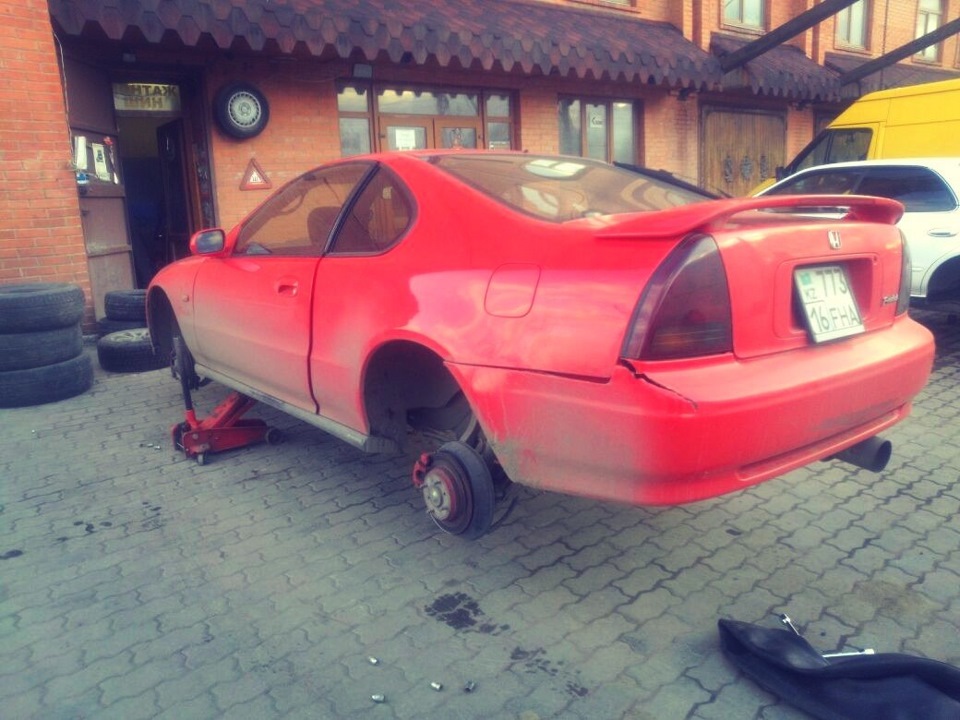 Переобулись) — Honda Prelude (BA8/BA9/BB1/BB4), 2,2 л, 1993 года | шины | DRIVE2