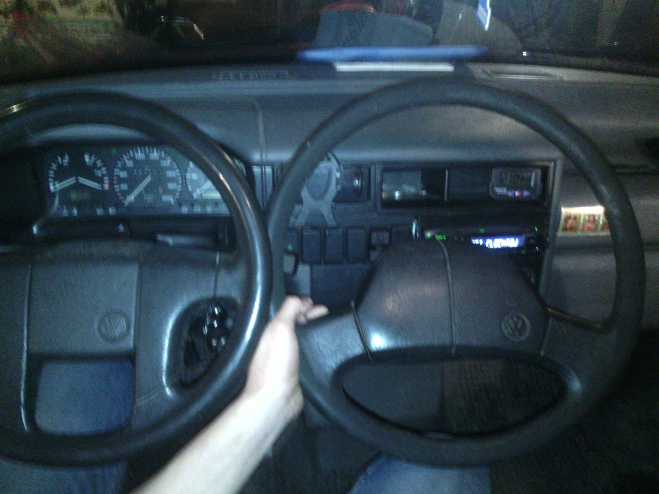 Руль от B3 — Volkswagen Transporter T4, 2,4 л, 1993 года | запчасти ...