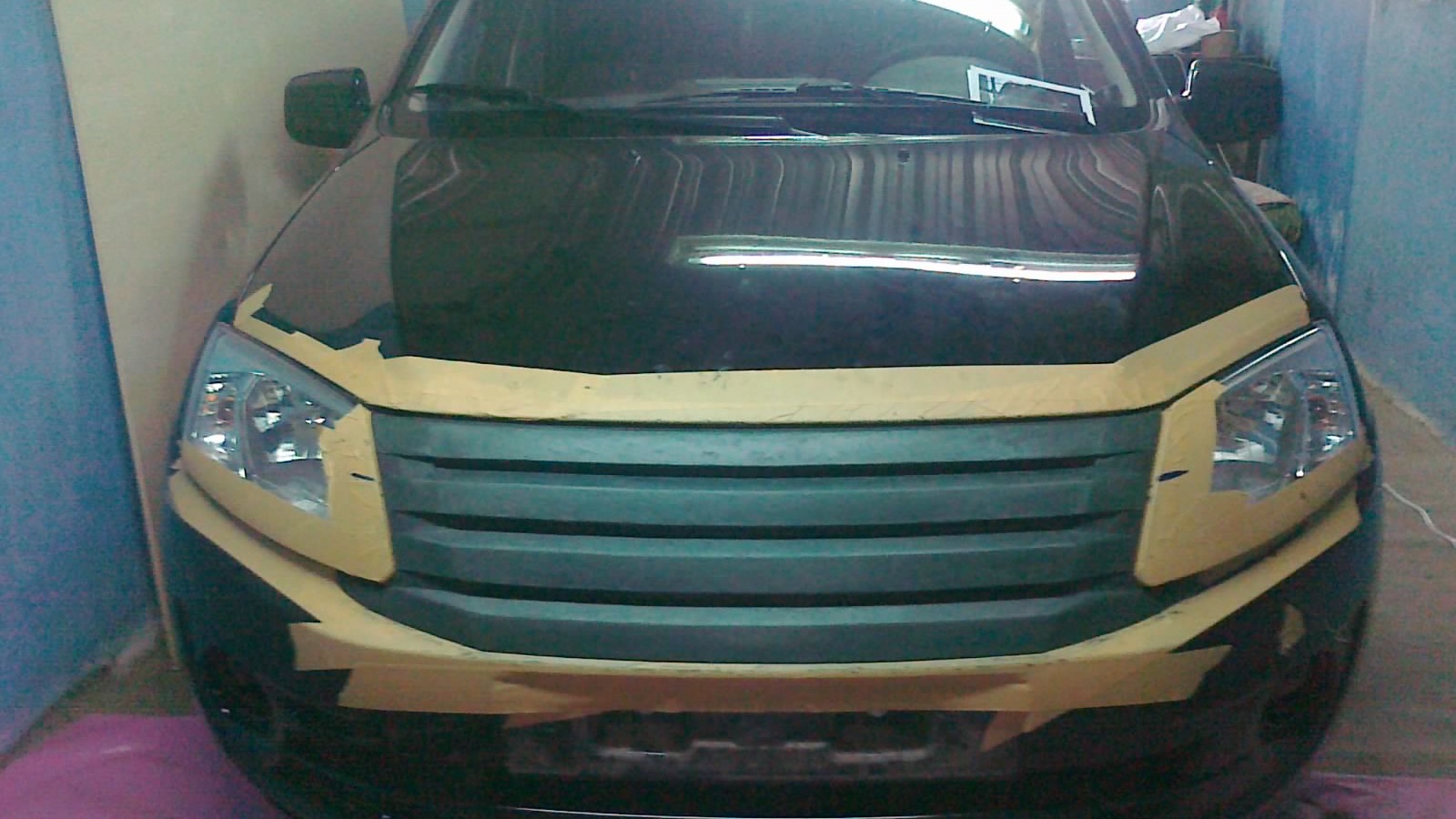 Lada Гранта (1G) 1.6 бензиновый 2013 | Решетка радиатора на DRIVE2