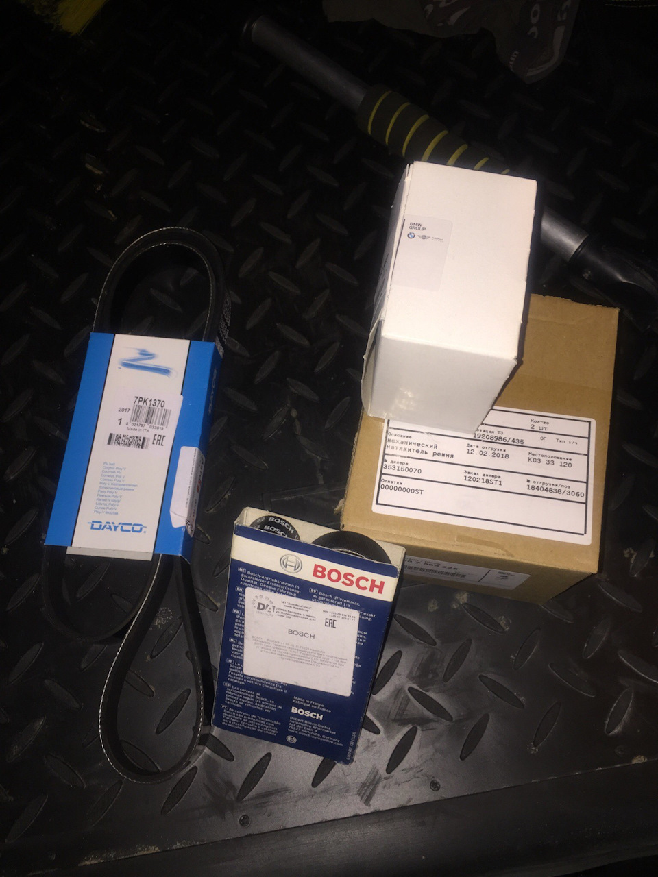 Замена ремней и роликов — BMW X5 (E70), 3 л, 2008 года | запчасти | DRIVE2