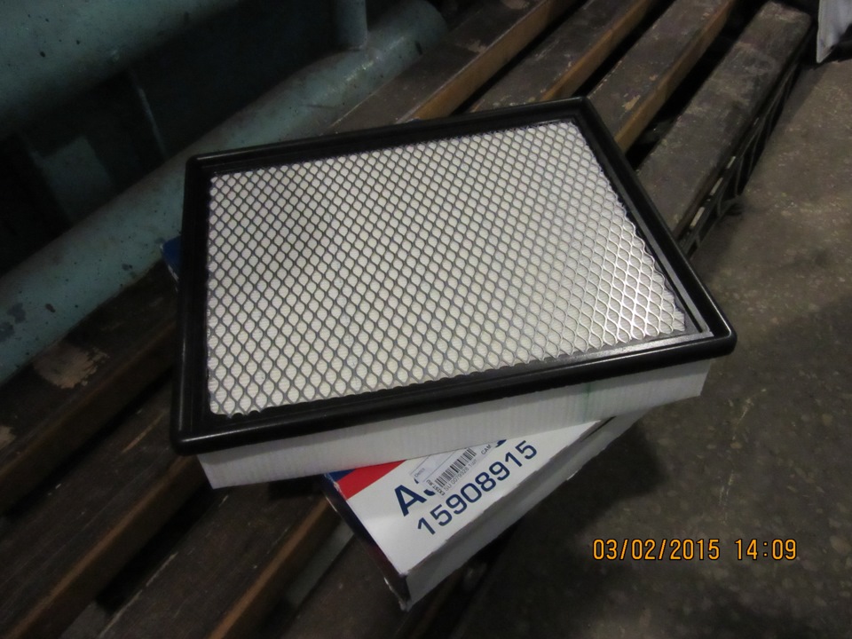 15908915 Воздушный фильтр двигателя GM | Запчасти на DRIVE2
