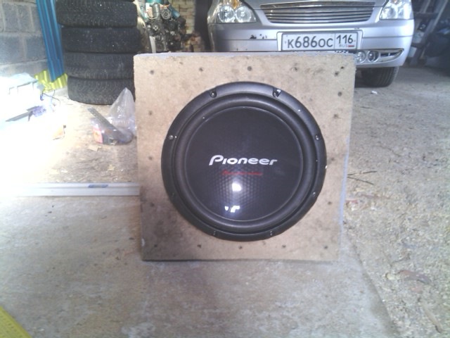 Сабик Pioneer TS-W310 — KIA Spectra, 1,6 л, 2007 года | автозвук | DRIVE2