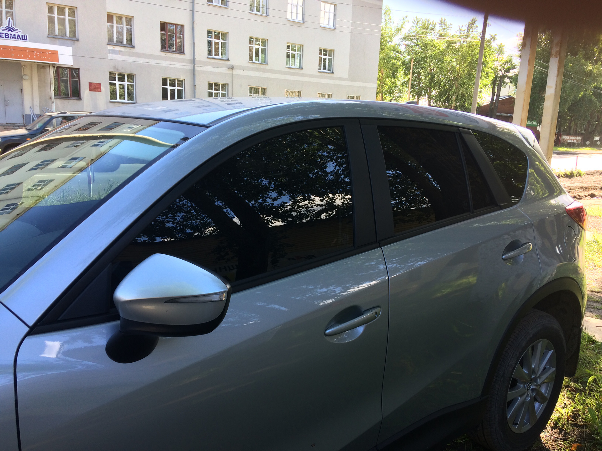 Тонировка "по ГОСТу" — Mazda CX-5 (1G), 2 л, 2017 года | другое | DRIVE2