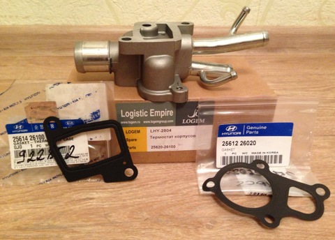 2562026100 Корпус термостата (dohc) KIA HYUNDAI | Запчасти на DRIVE2