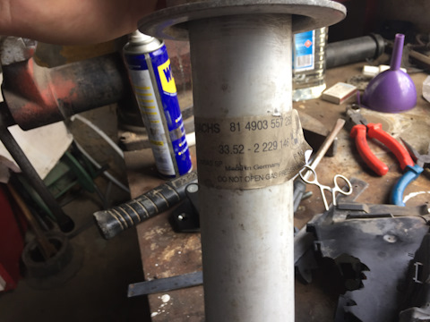 33522229146 амортизационная стойка Зд BMW | Запчасти на DRIVE2