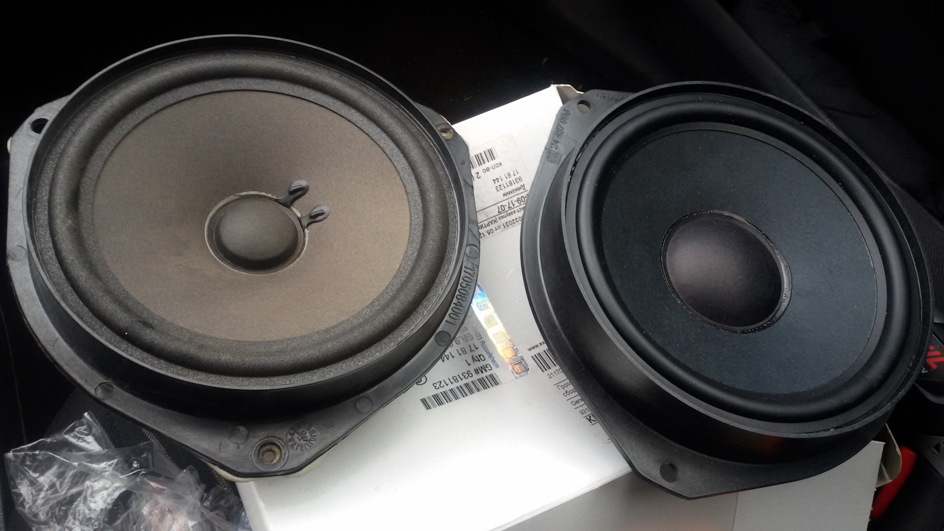 Установка колонок для CDC 40 Opera в Opel corsa d — Opel Corsa D, 1,4 л ...