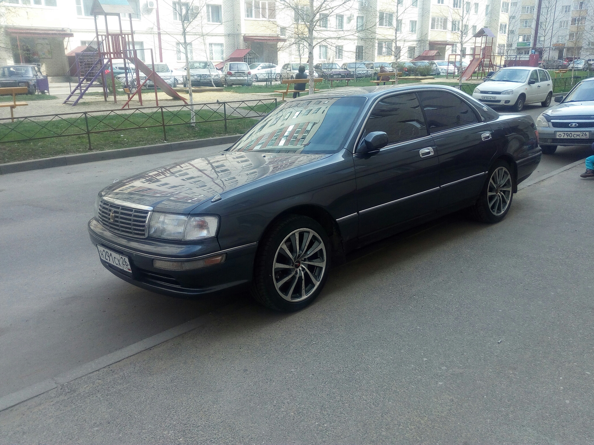 Вот я и обул своего красавца в летние тапки! — Toyota Crown (S140), 2,5 ...