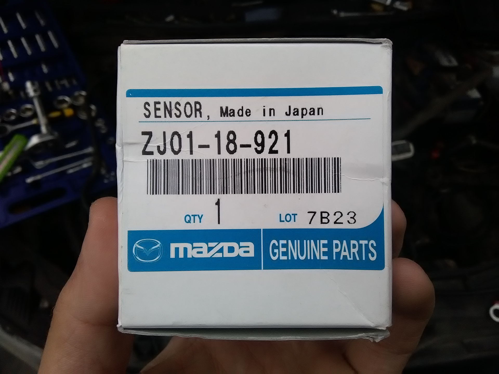 Датчик детонации — Mazda 3 (1G) BK, 1,6 л, 2004 года | поломка | DRIVE2