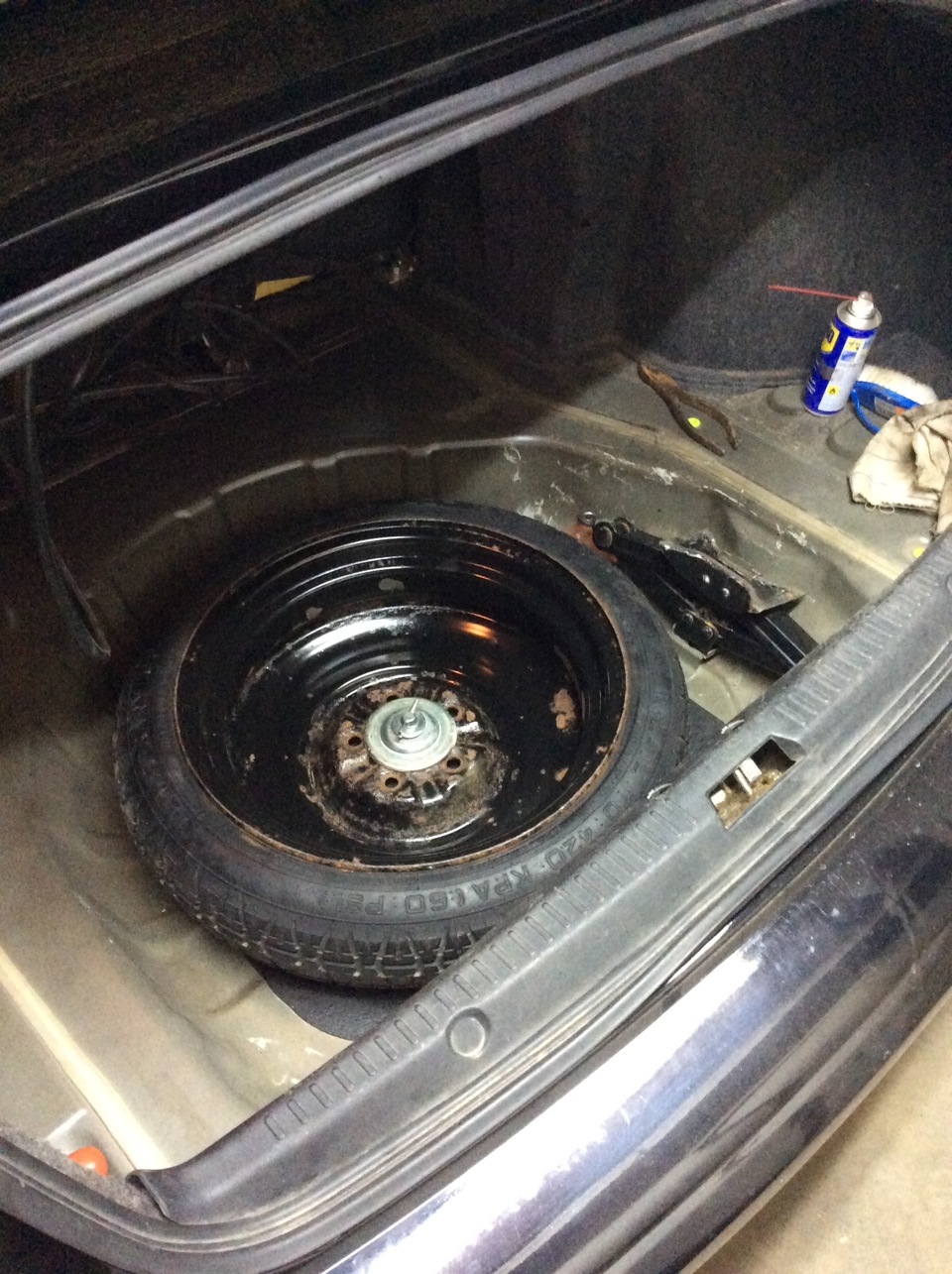 Докатка — Mitsubishi Lancer X, 1,8 л, 2008 года | аксессуары | DRIVE2