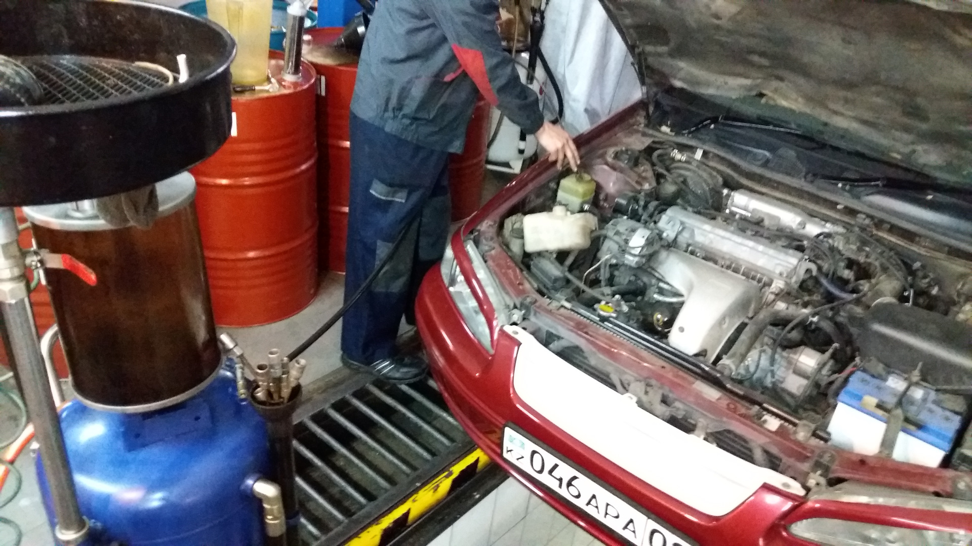 Масло в ГУР за 5 лет в первой ((( — Toyota Camry Gracia, 2,2 л, 1997 ...