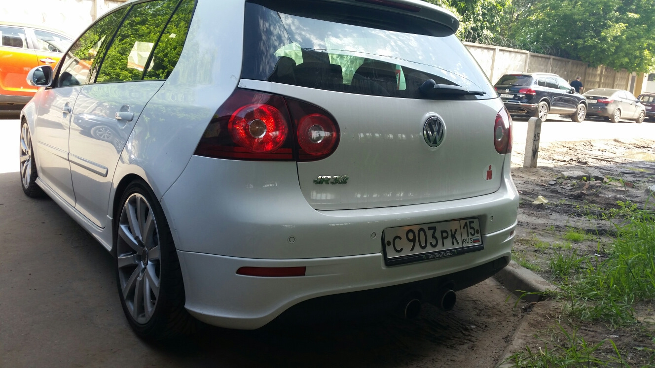 Первые ФОТО — Volkswagen Golf R Mk5, 3,2 л, 2008 года | фотография | DRIVE2