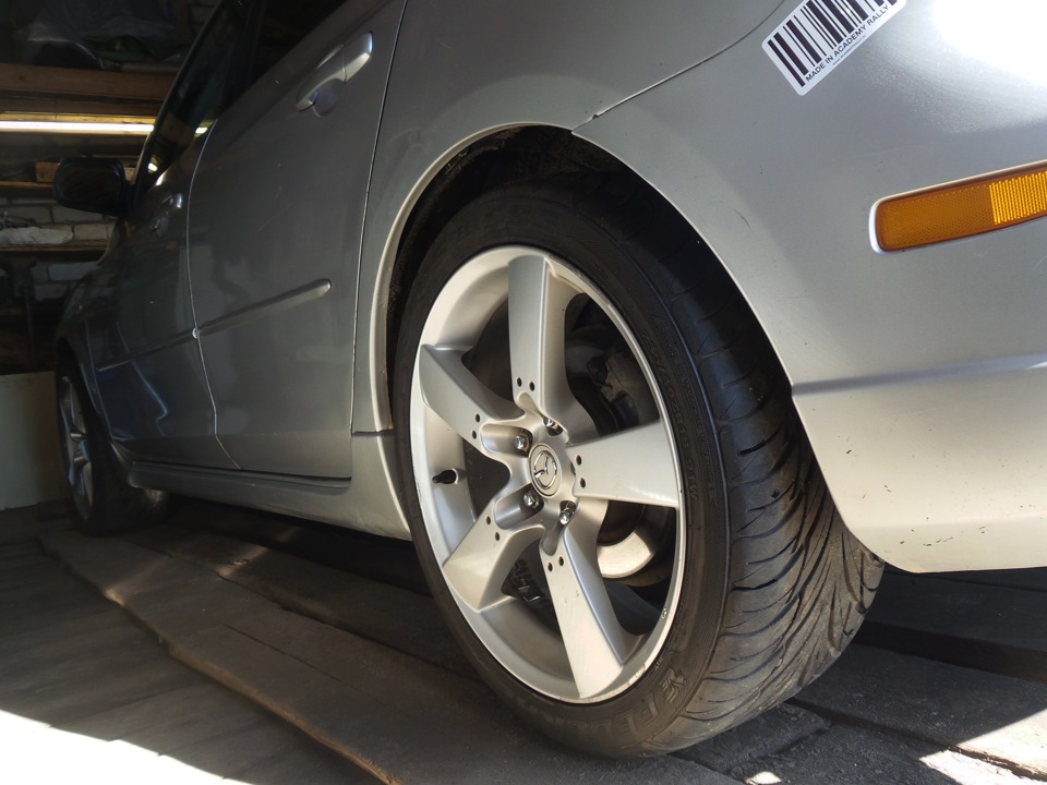 Диски на лето R18 от Mazda RX-8 — Mazda 3 (1G) BK, 2 л, 2006 года ...