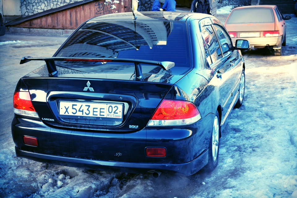 Продам спойлер ! ПРОДАНО ! — Mitsubishi Lancer IX, 1,6 л, 2006 года ...