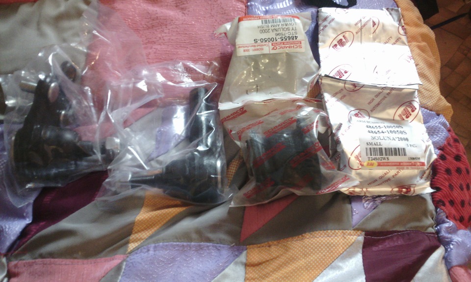 Ходовка — Toyota Raum (10), 1,5 л, 1997 года | визит на сервис | DRIVE2